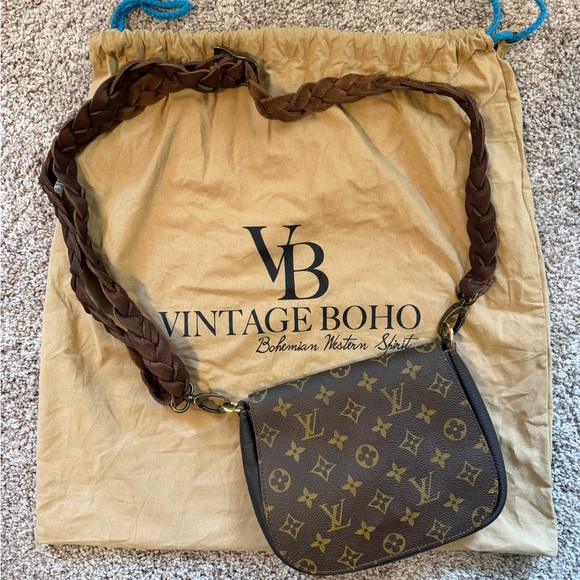 Vintage Boho | Bags | Vintage Bogo Restored Louis Vuitton Crossbody ...